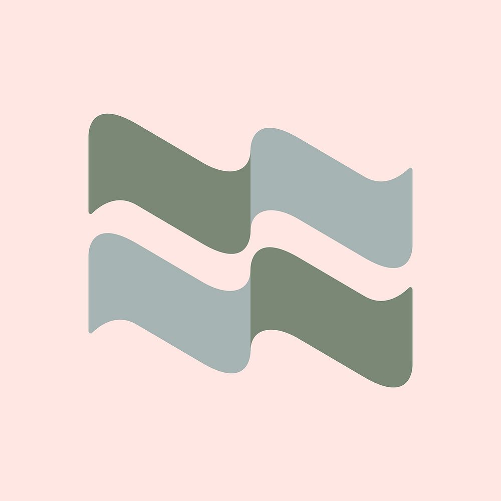 Abstract badge, modern muted tone | Free Photo - rawpixel