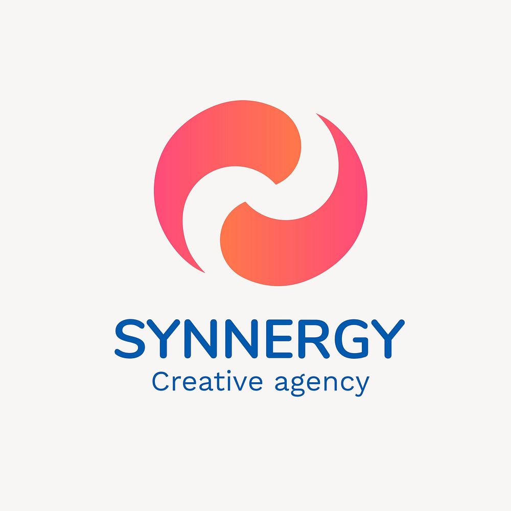 Business logo template, gradient geometric | Premium Vector - rawpixel