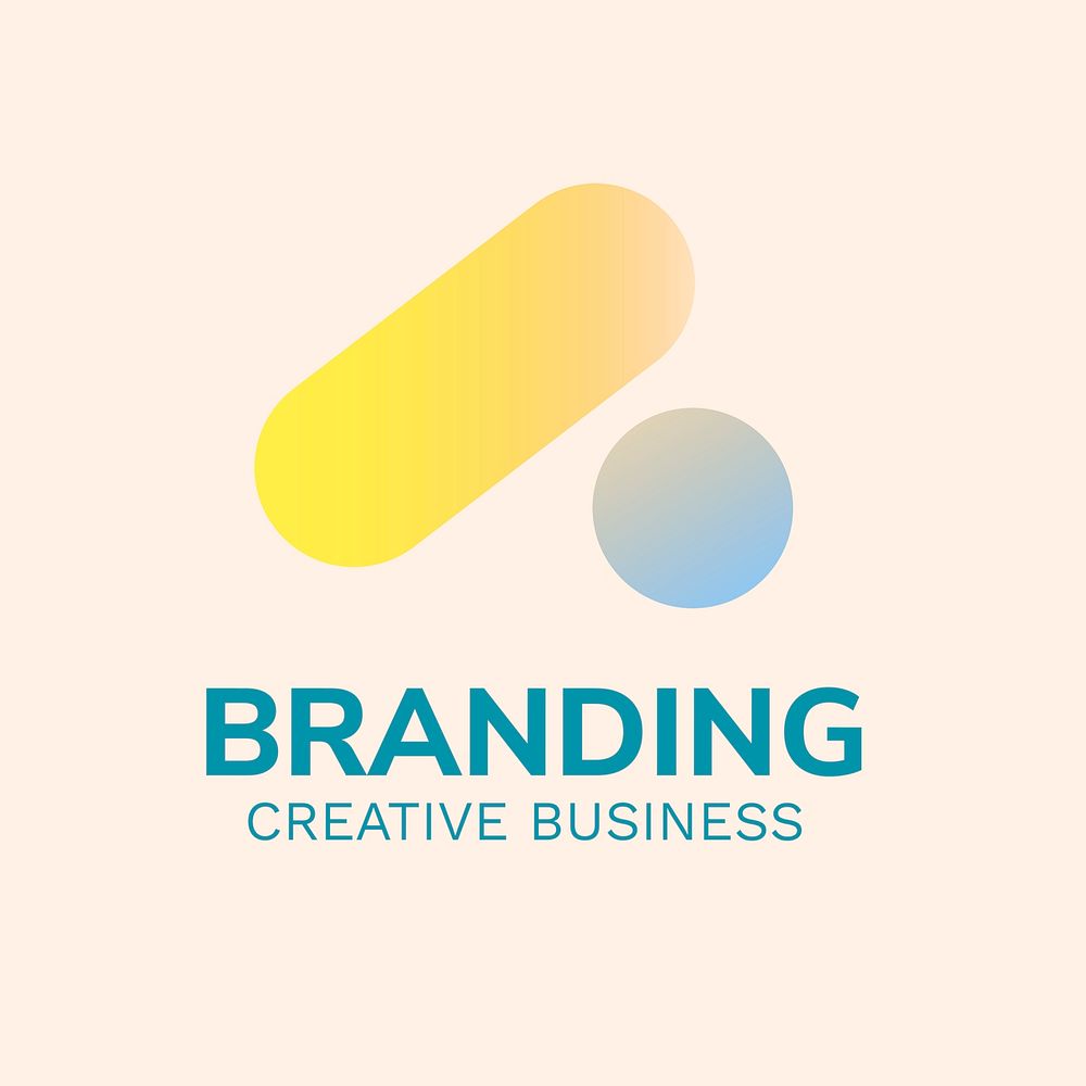 Modern business logo template, abstract | Premium PSD - rawpixel