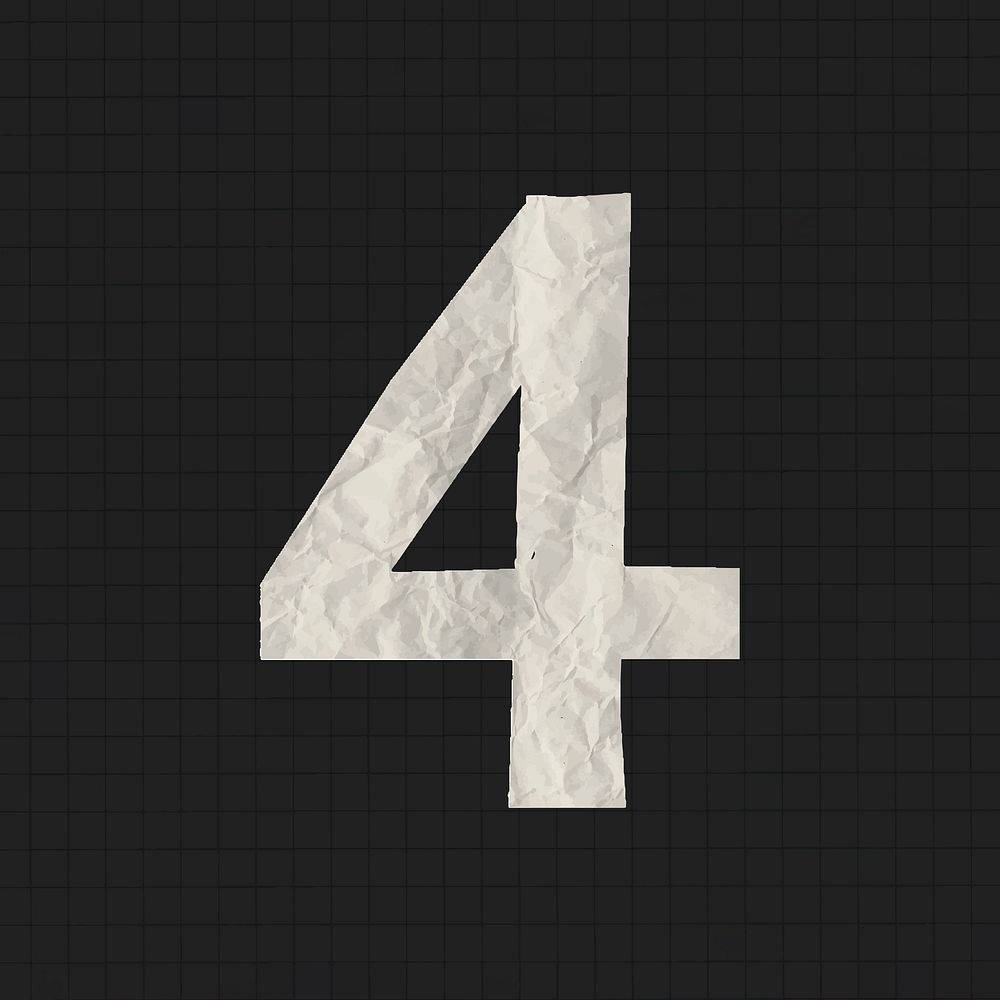 Paper texture number 4, typography | Premium Vector - rawpixel