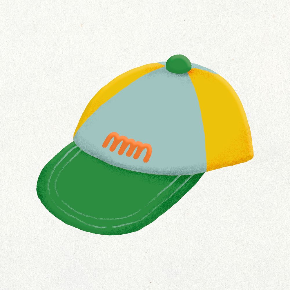 Aesthetic cap, fashion collage element, | Free Photo Illustration ...