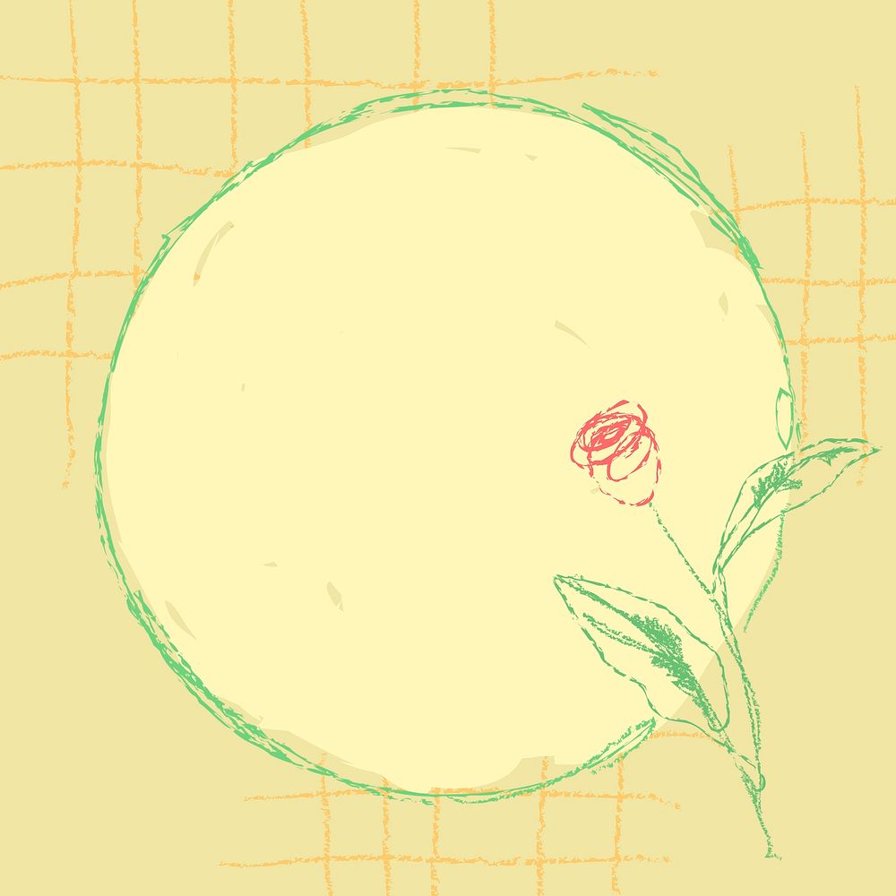 Rose line art frame, hand | Free Photo - rawpixel