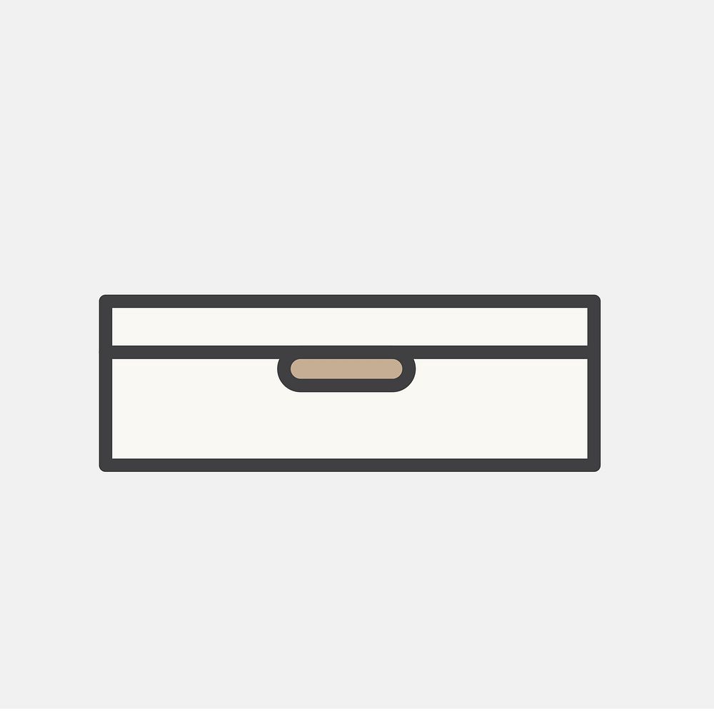 Illustration of document drawer | Free Vector - rawpixel