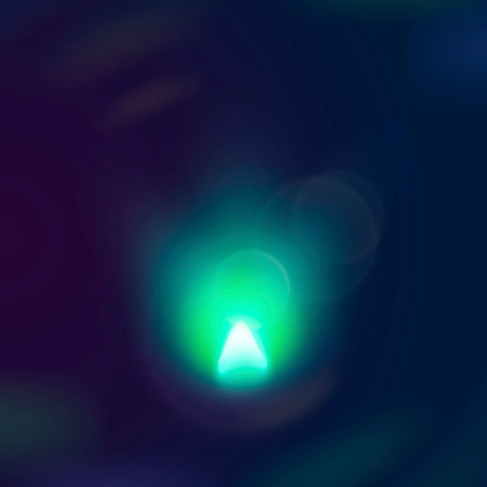 Green glowing light collage element, | Premium Vector - rawpixel