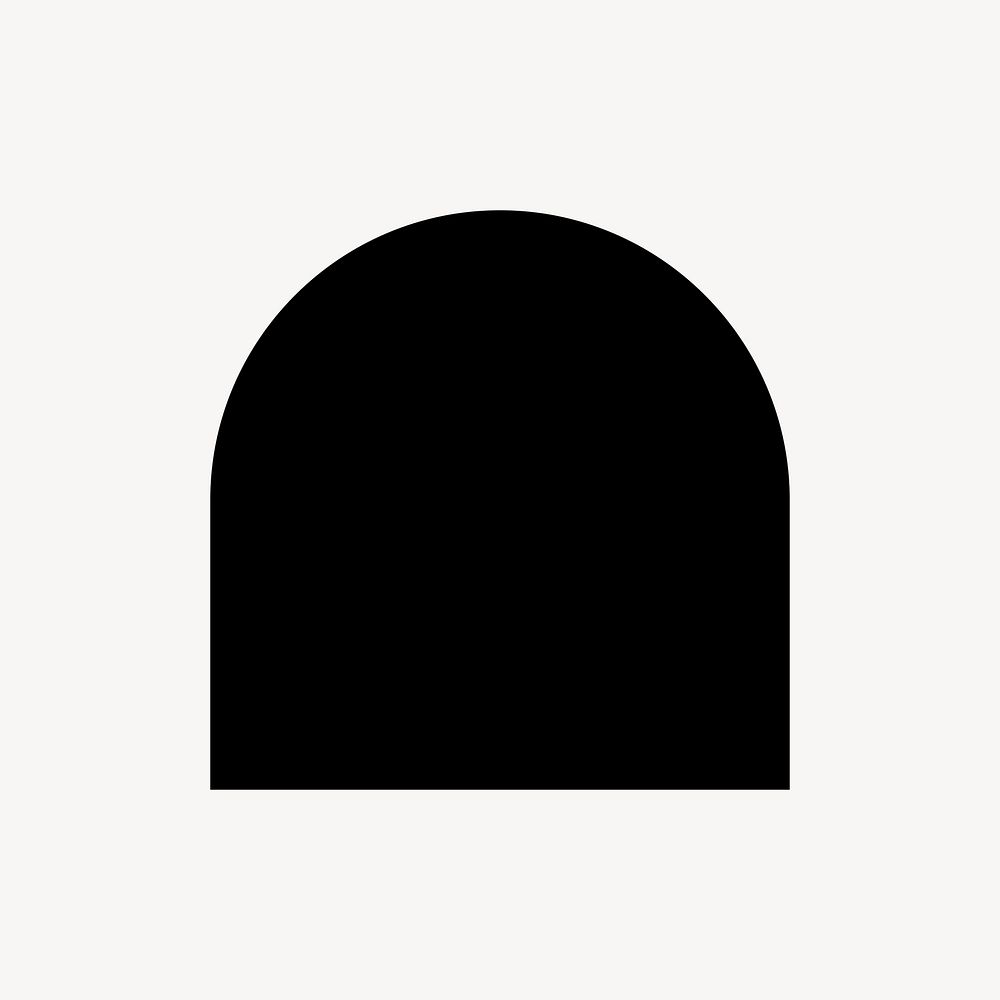 Simple arch clip art, geometric | Premium PSD - rawpixel