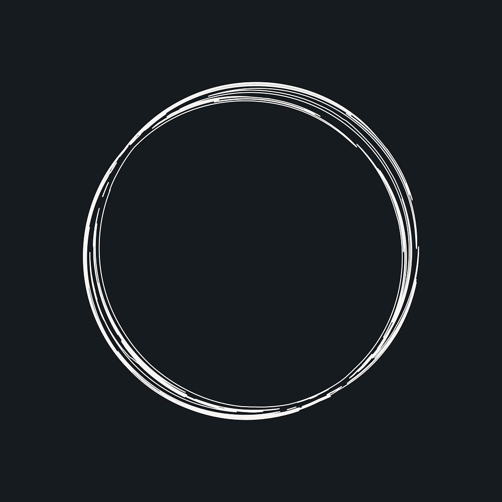 Simple white circle graphic, minimal | Free Photo - rawpixel