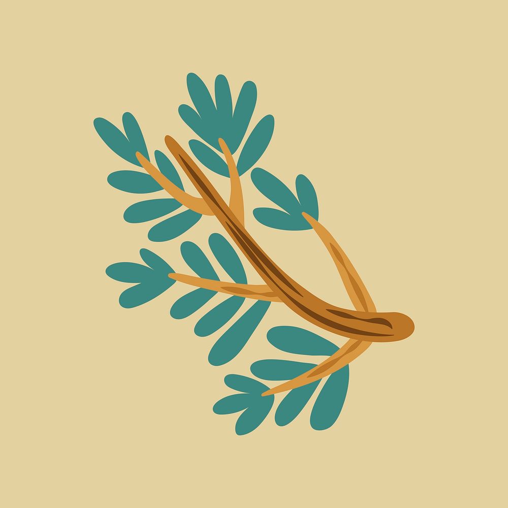 Leaf clipart, aesthetic nature cartoon | Premium Vector - rawpixel