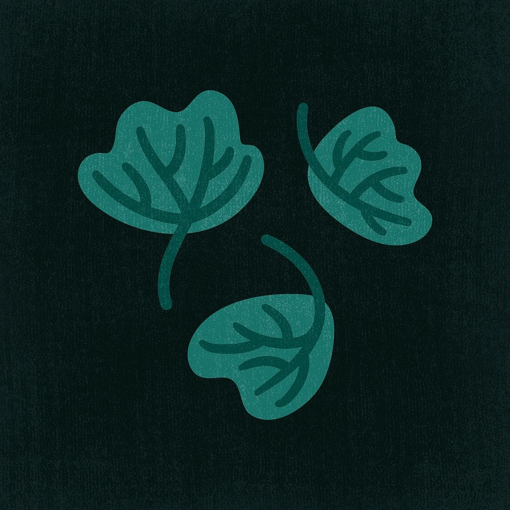 Leaf clipart, aesthetic nature cartoon | Free Photo - rawpixel