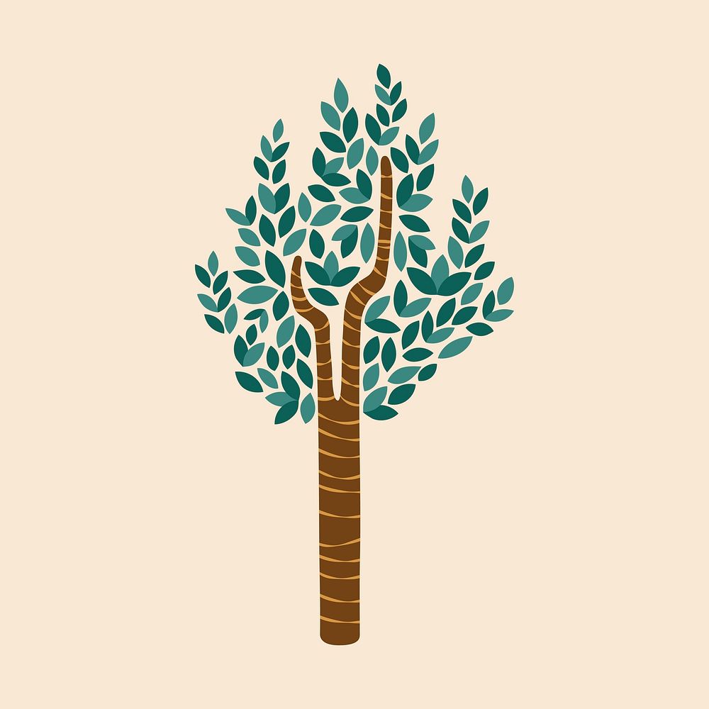 Cute tree clipart, aesthetic nature | Premium Vector - rawpixel