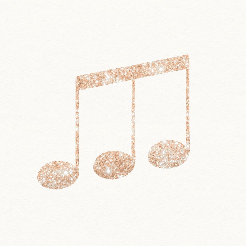 Triplet quaver note clipart, music | Free Photo - rawpixel