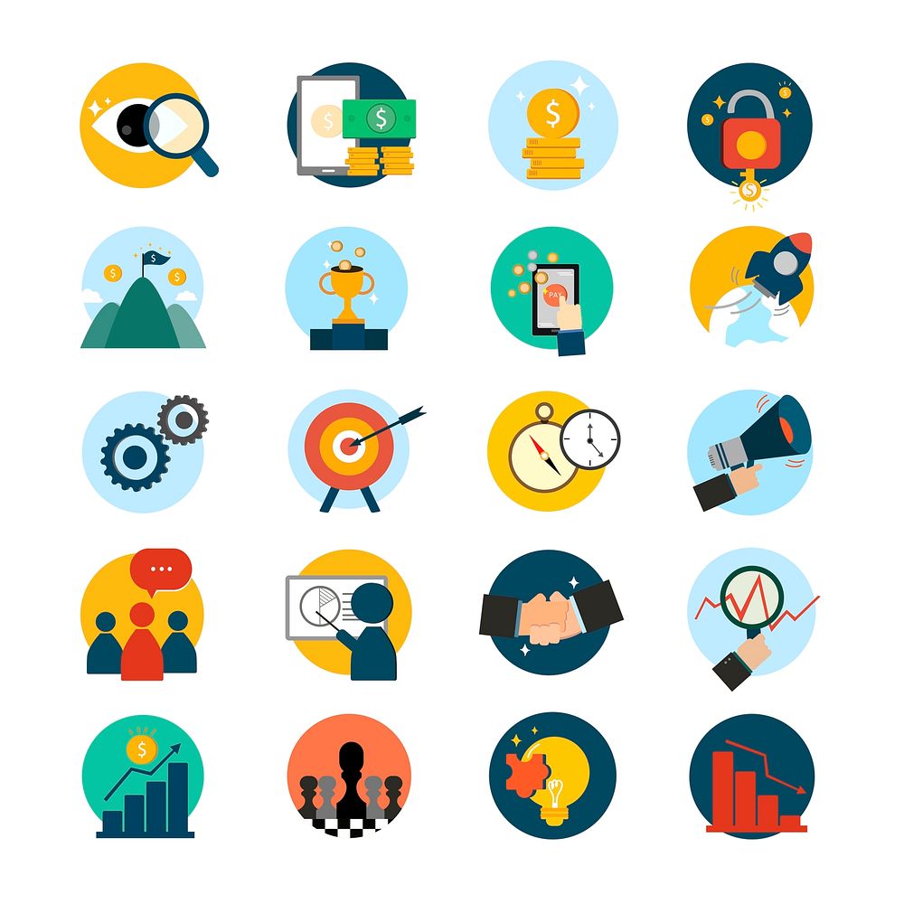 Set of business vectors | Premium Vector - rawpixel