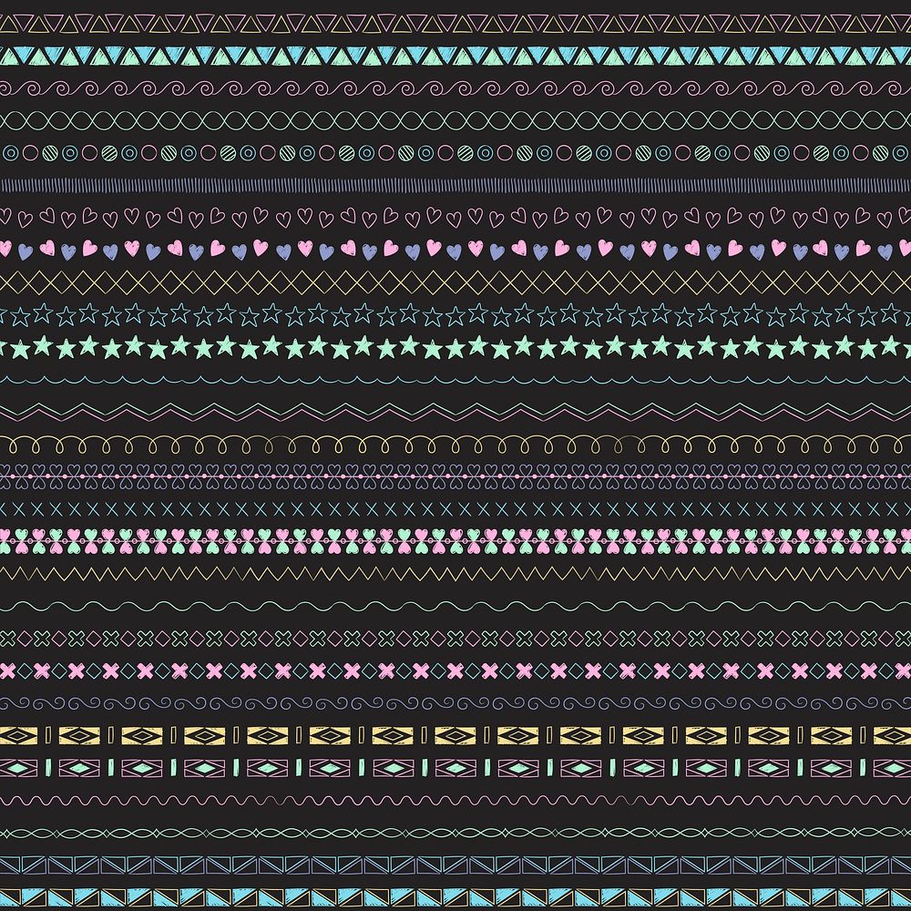 Divider line design elements vector | Premium Vector - rawpixel