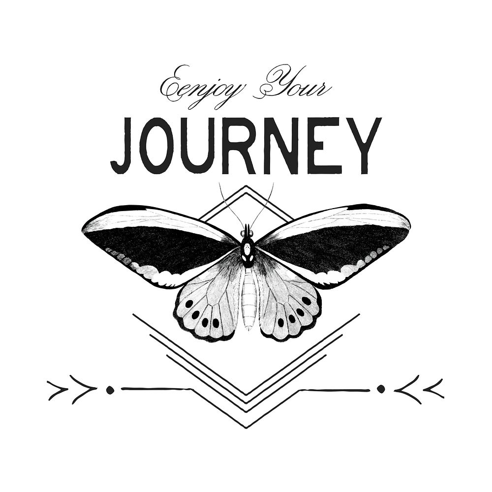 Enjoy your journey logo design | Free Vector - rawpixel