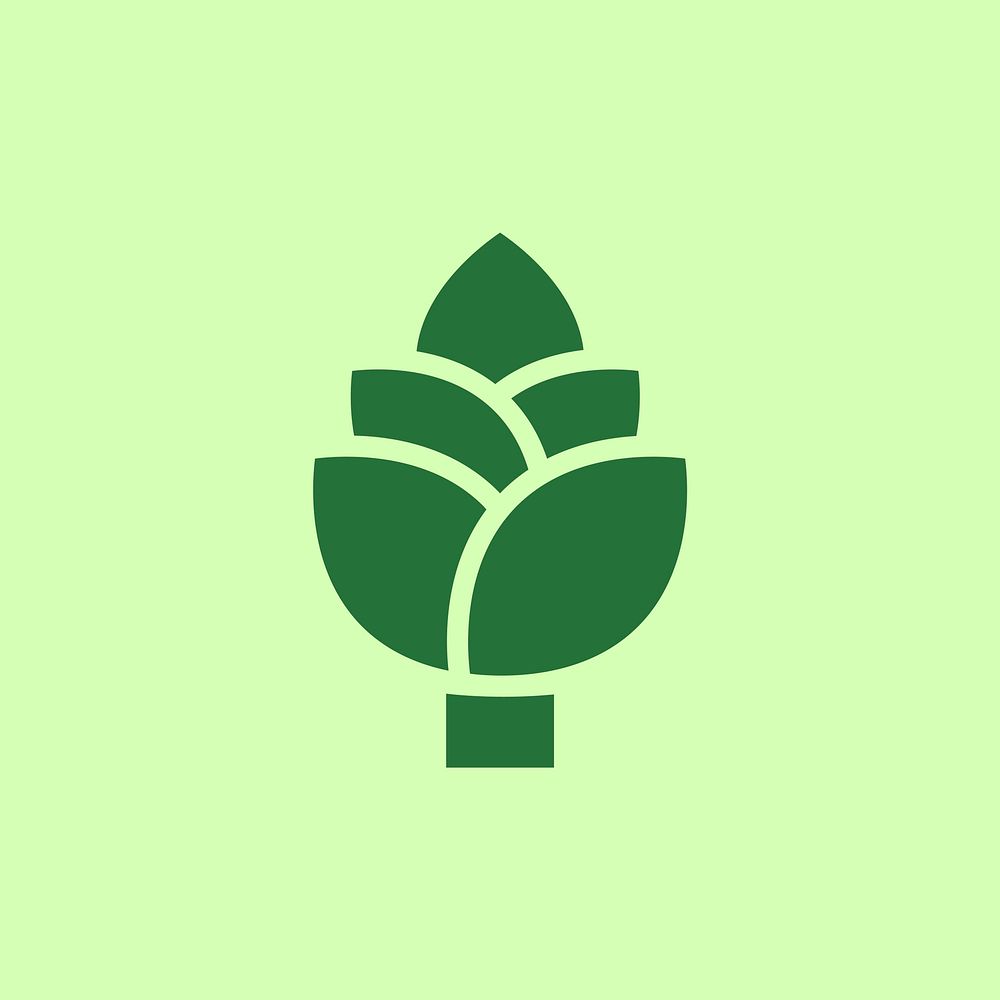 Green go vegan icon vector | Premium Vector - rawpixel