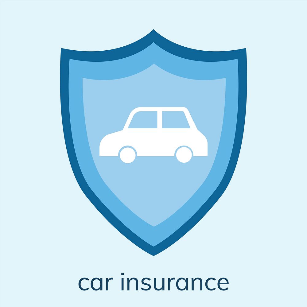 Illustration car insurance icon | Premium Vector - rawpixel