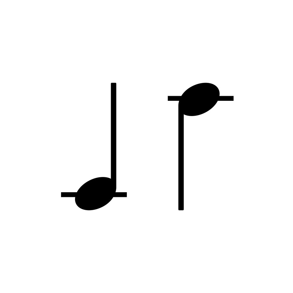Illustration of a musical note | Free Vector - rawpixel