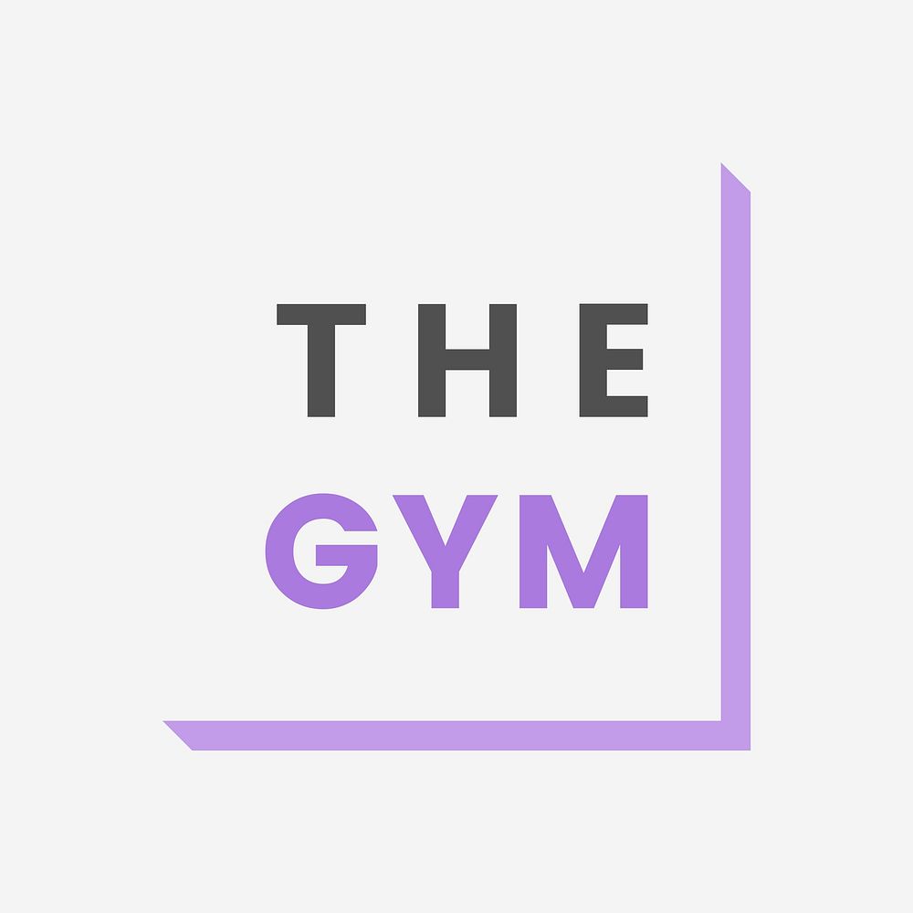 The gym logo inspiration vector | Free Vector - rawpixel