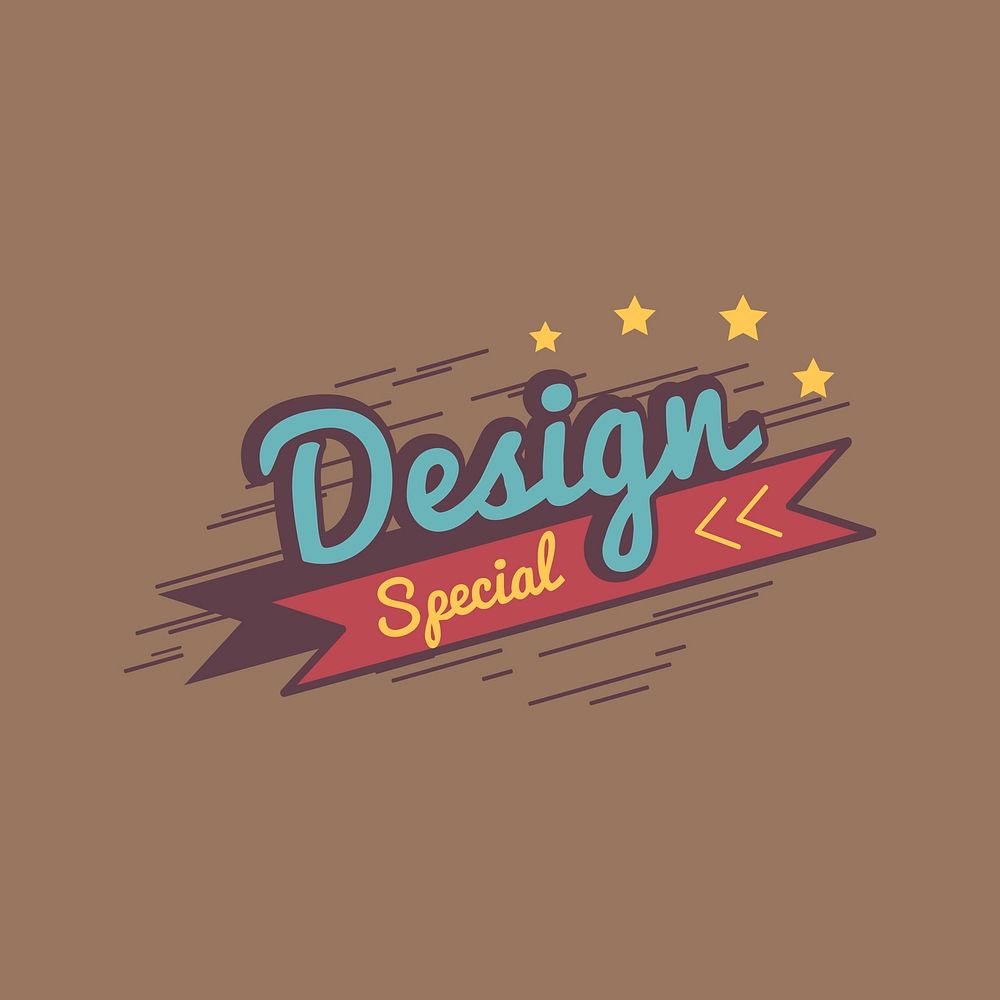 Special design badge logo vector | Premium Vector - rawpixel