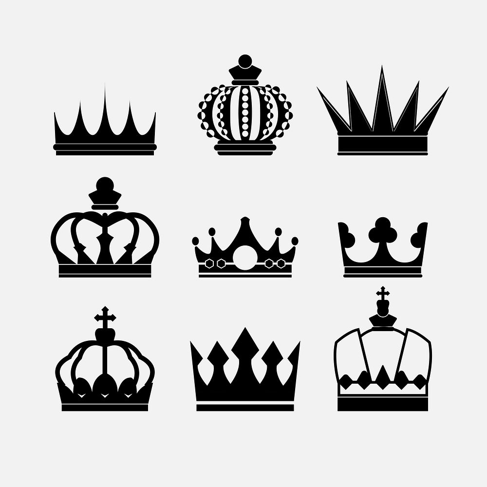 Collection of royal crown vectors | Premium Vector - rawpixel
