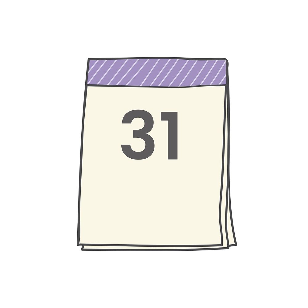 Wall calendar doodle style vector | Premium Vector - rawpixel