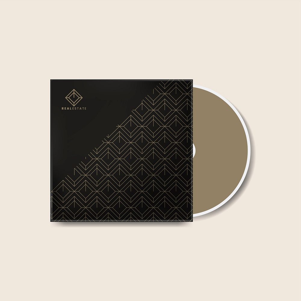 Layout cd package mockup vector | Premium Vector - rawpixel