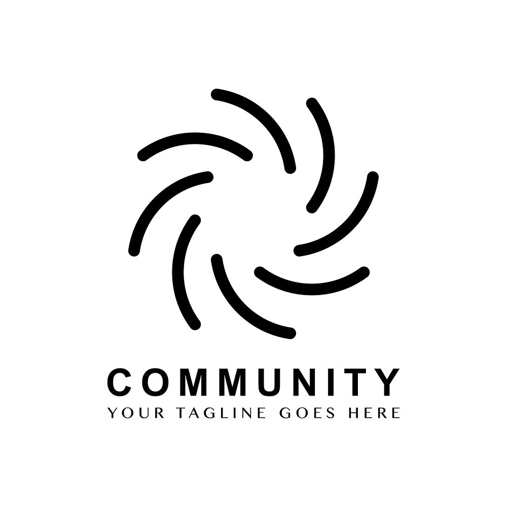 Community branding logo design sample | Premium Vector - rawpixel