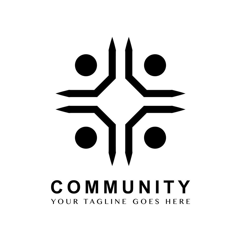 Community branding logo design sample | Free Vector - rawpixel