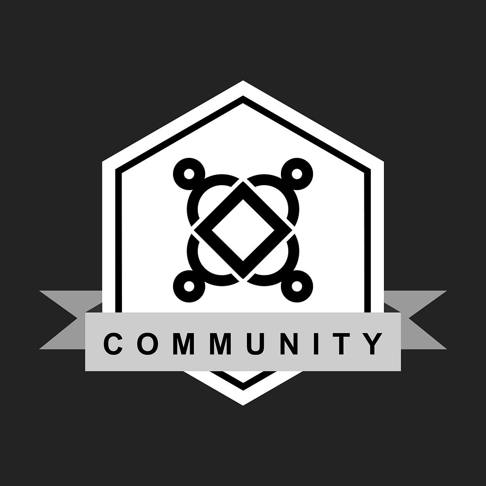 Community branding logo design sample | Premium Vector - rawpixel