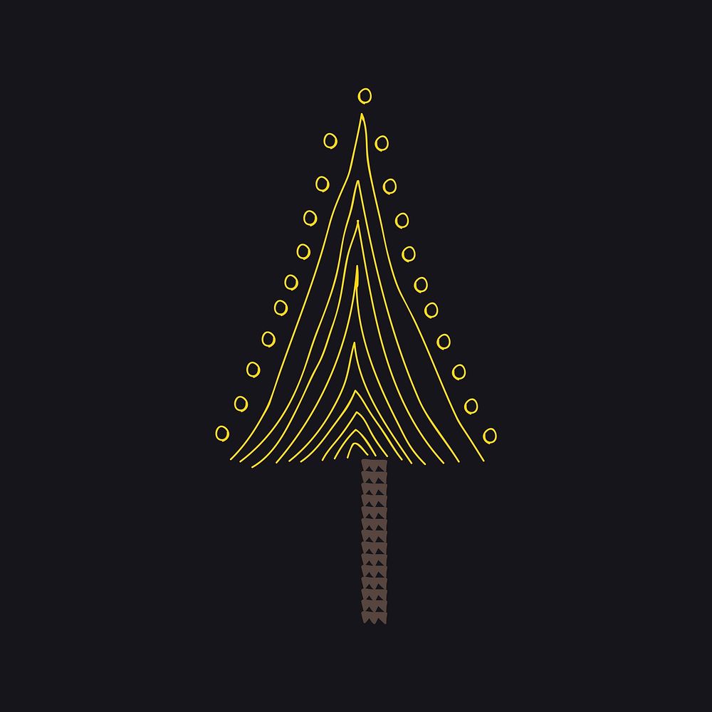 Triangular shaped tree vector | Premium Vector Illustration - rawpixel