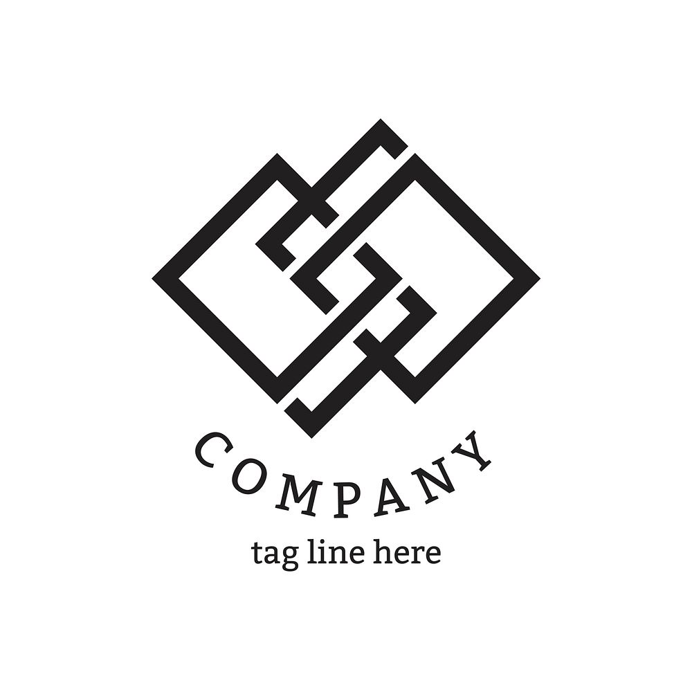 Modern company logo design vector | Premium Vector - rawpixel