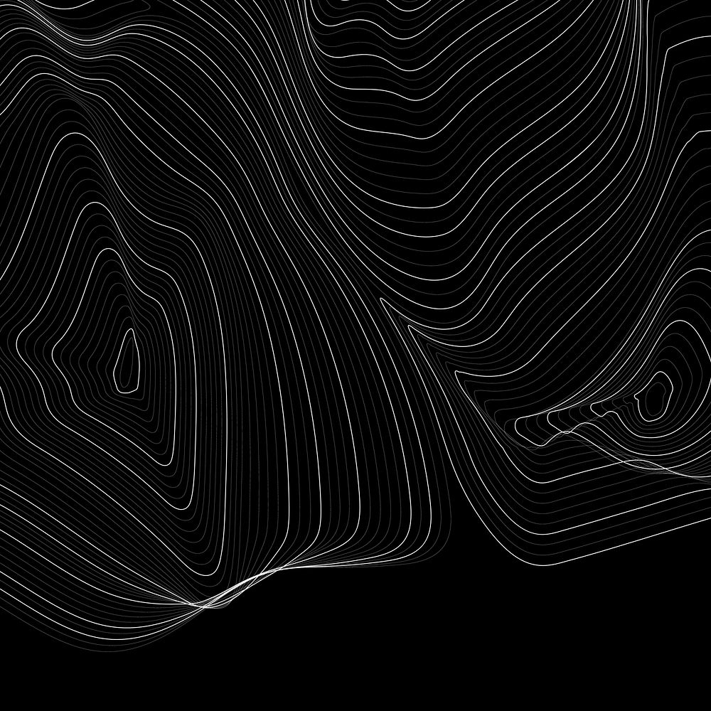 Black and white abstract map | Free Vector - rawpixel