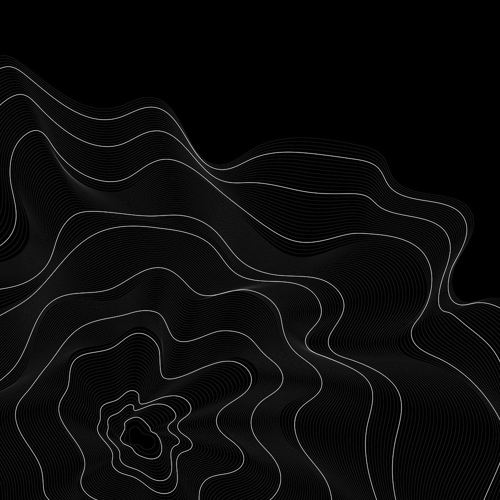 Black and white abstract map | Free Vector - rawpixel