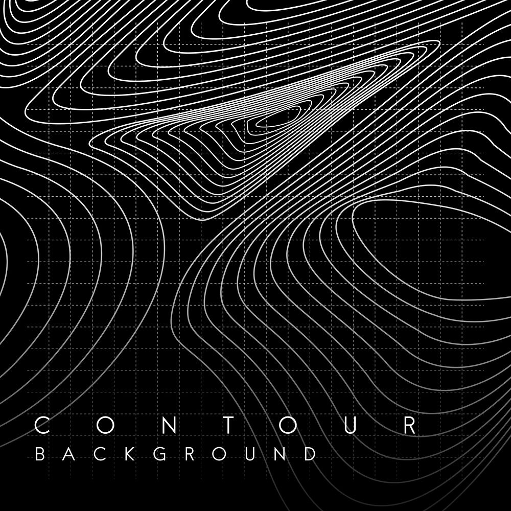 Black and white abstract map | Premium Vector - rawpixel