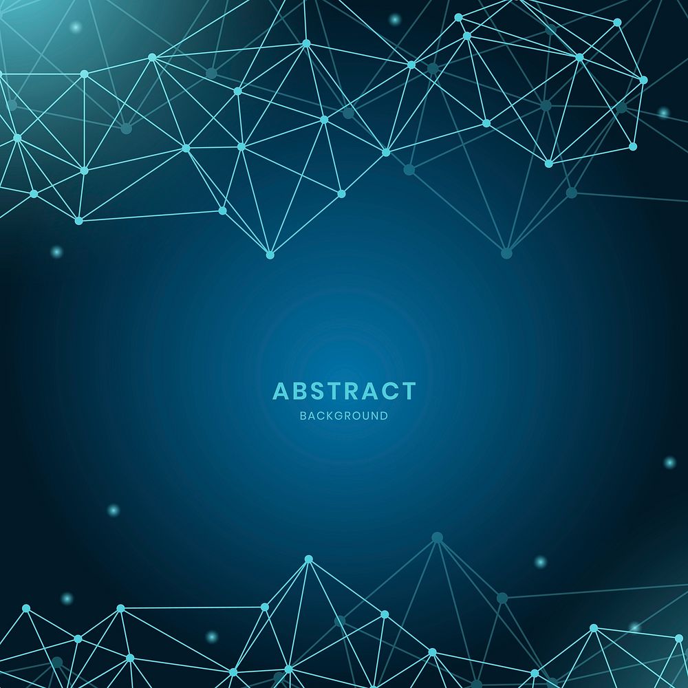 Blue neural texture abstract vector | Free Vector - rawpixel