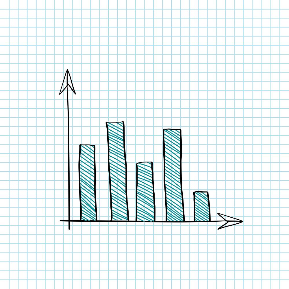 Stock market bar graph vector | Premium Vector - rawpixel