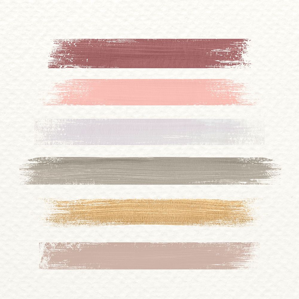 Pastel acrylic brush stroke vector | Premium PSD - rawpixel