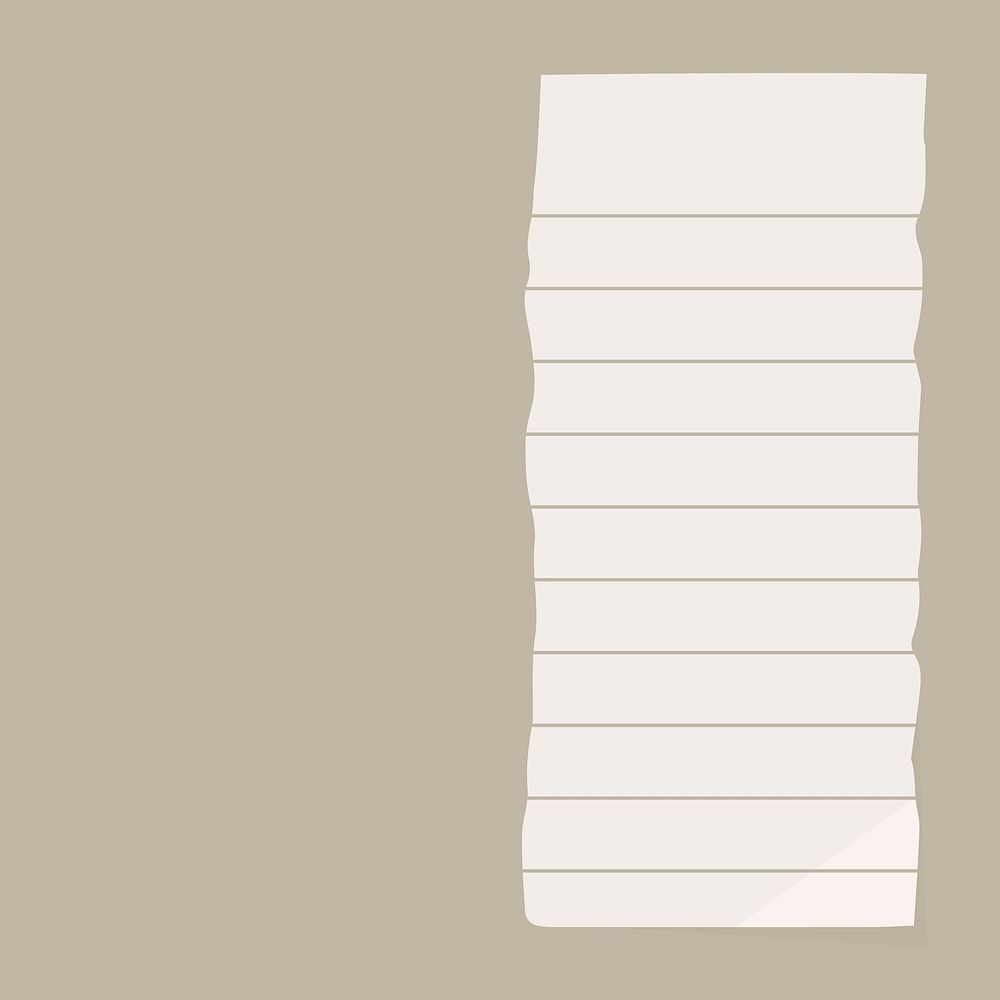 Rectangle beige notepaper template vector | Premium Vector - rawpixel