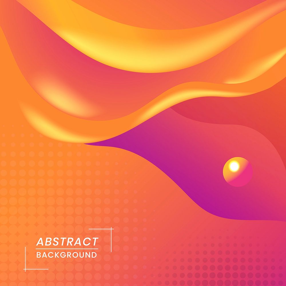 Orange abstract background design vector | Premium Vector - rawpixel