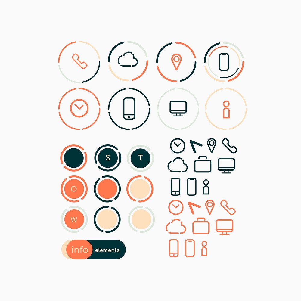 Infographic design elements vector collection | Premium Vector - rawpixel