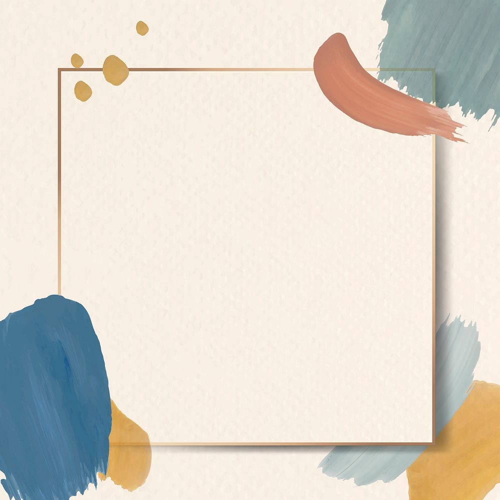 Colorful square frame an abstract | Premium Vector - rawpixel