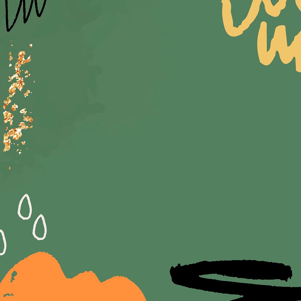 Green scribble patterned background vector | Premium Vector - rawpixel