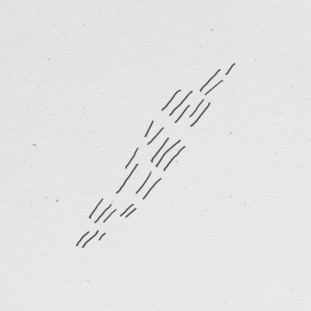 Hand drawn scribble dashed lines | Premium PSD - rawpixel