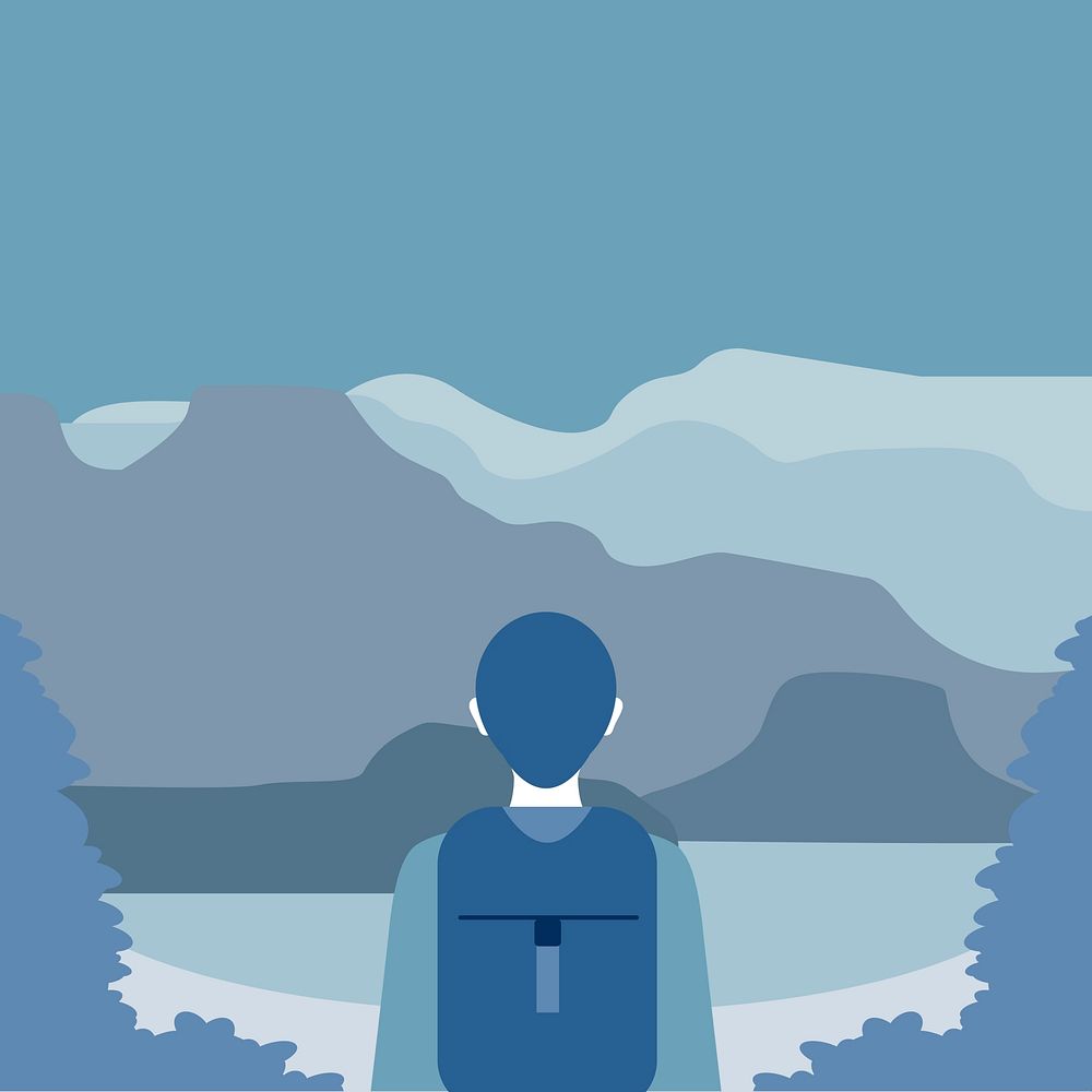 An explorer illustration | Free Photo - rawpixel