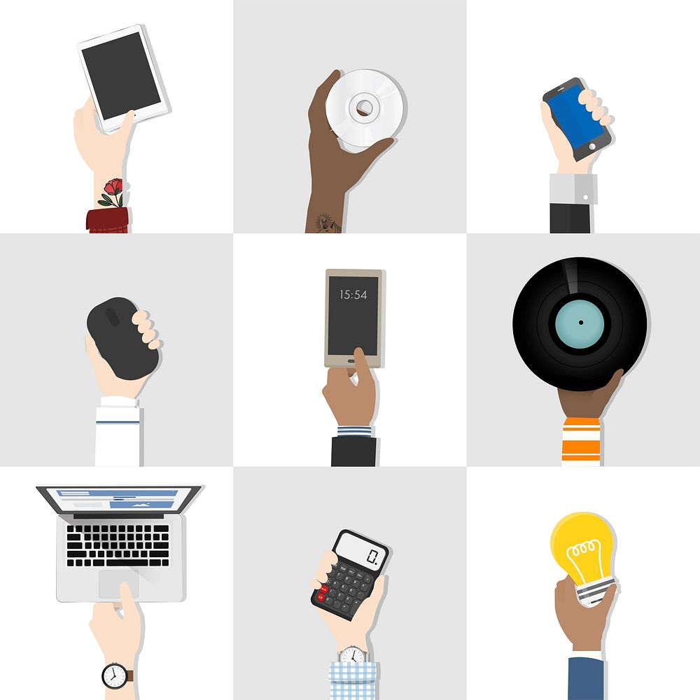 Collection of technology vectors | Premium Vector - rawpixel