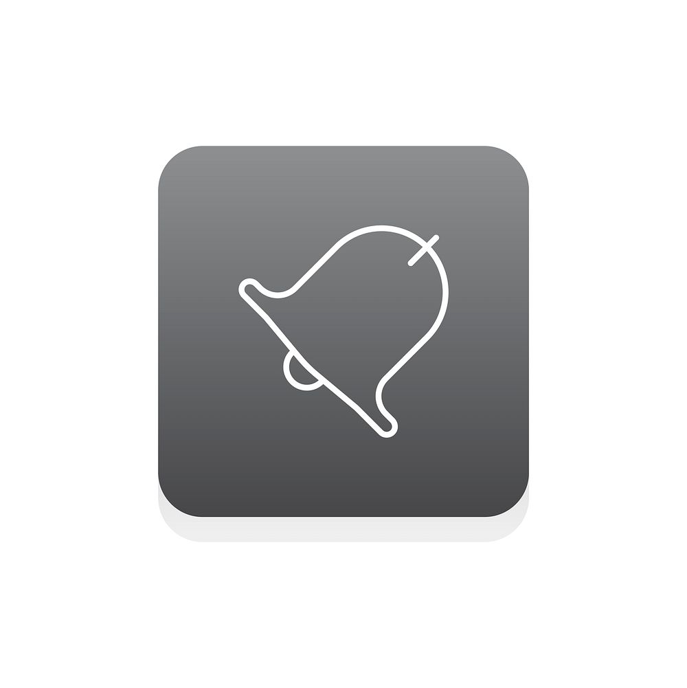 Vector of bell alarm icon | Premium Vector - rawpixel