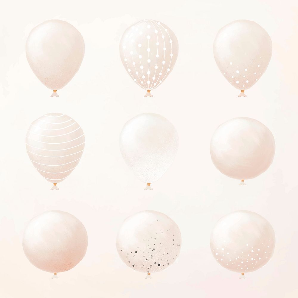 Single party balloon element vector | Premium Vector - rawpixel