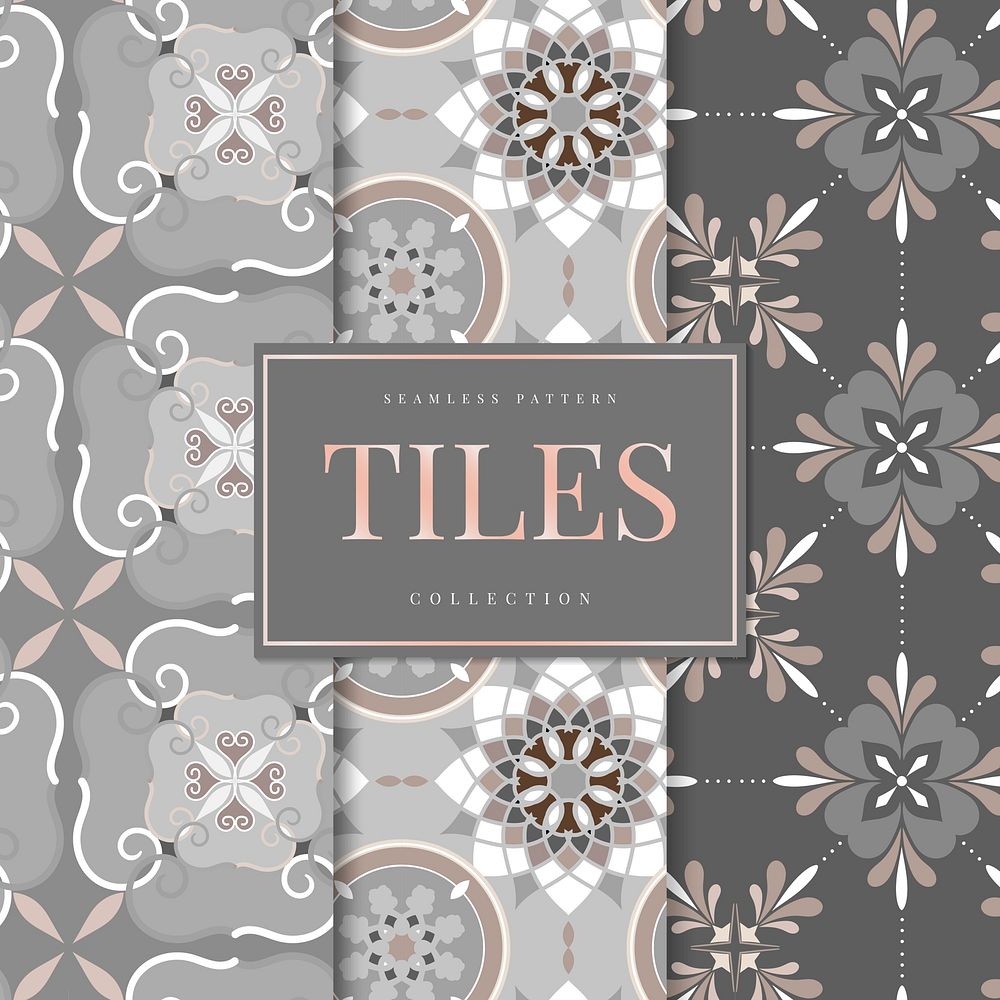 Seamless pattern tiles vector collection | Free Vector - rawpixel