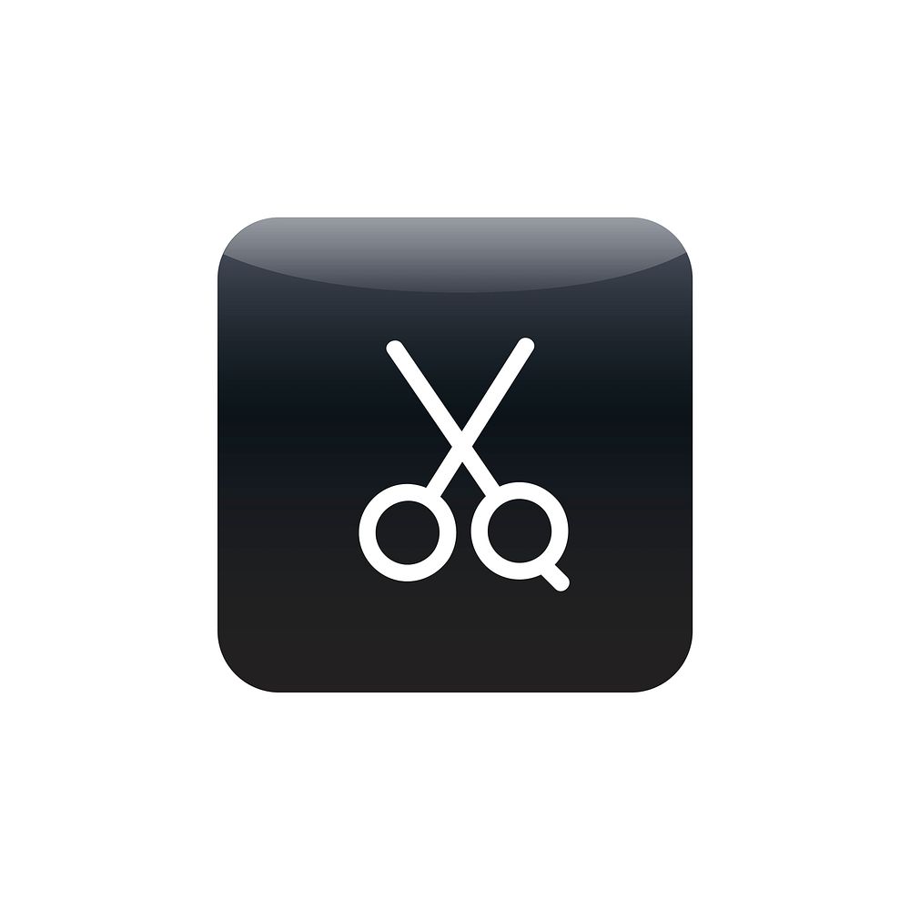 Hair shears icon vector | Premium Vector - rawpixel