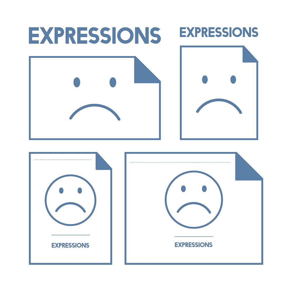Illustration of sad emotion vector | Premium Vector - rawpixel