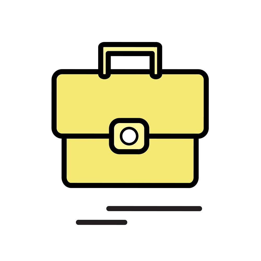 Illustration of business briefcase vector | Premium Vector - rawpixel